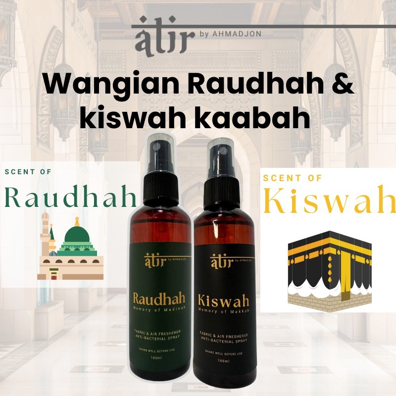 Wangian OUD Original Gaharu Raudhah & Kiswah Perfume Mekah Madinah ATIR ...