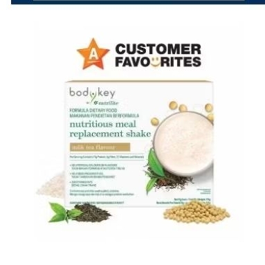 BodyKey by Nutrilite Meal Replacement Shake (Milk Tea) | Shopee Malaysia