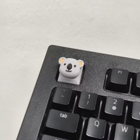 Koala Keycap -【3D Printed】| Mechanical / Membrane Keyboards Compatible ...
