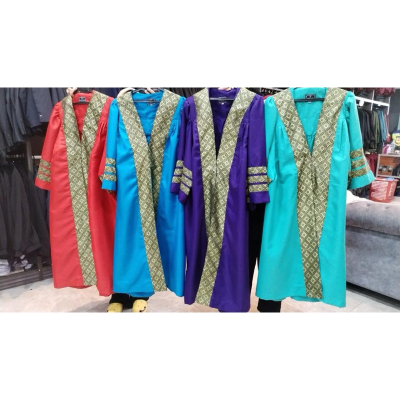 Jubah Songket / Robe Graduation Murah / | Shopee Malaysia