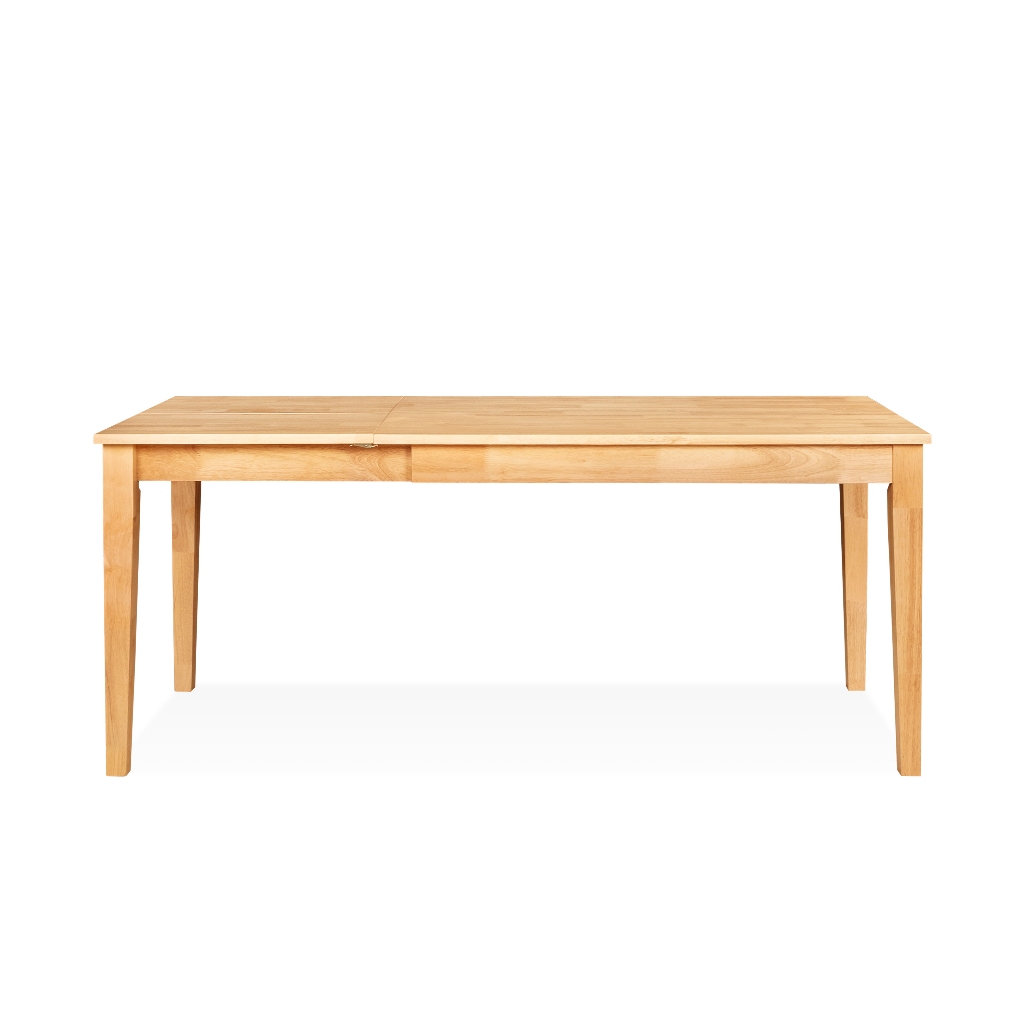 MODA Oslo Extension Dining Table 1.2m - 1.8m Solid Rubberwood ...