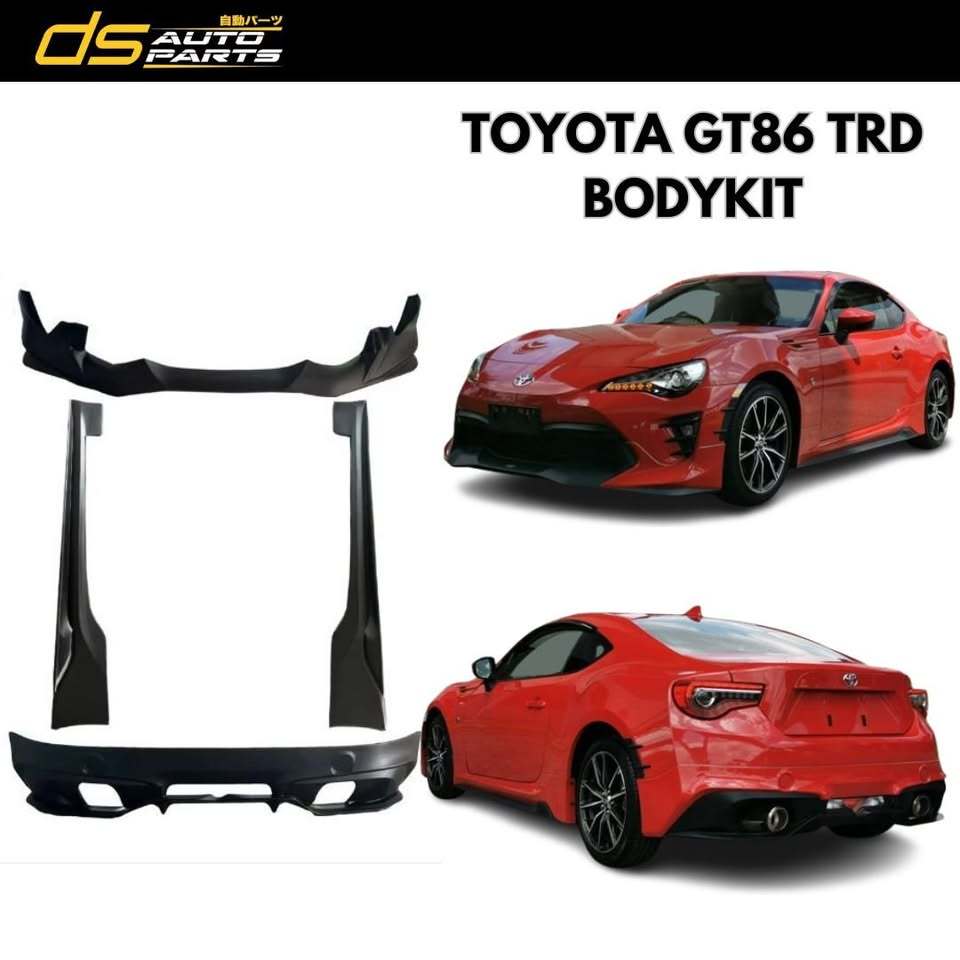 Toyota GT86 FT86 TRD V2 Bodykit Front Side Rear ABS Material | Shopee ...