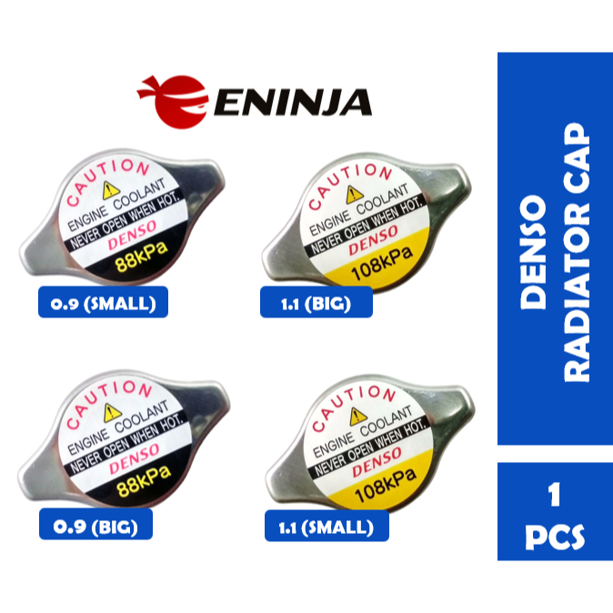 DENSO Radiator Cap 0.9/1.1 (Small/Big Head) 88KPA/108KPA For Proton ...