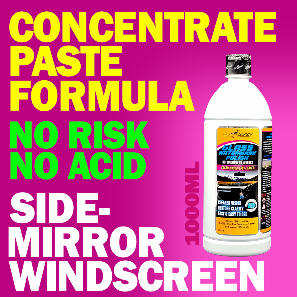 Wifey Glass Watermarks Polish 1L Cream Base No Risk to Use watermark ...