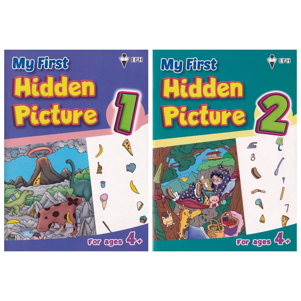 MY FIRST HIDDEN PICTURE FOR AGES 4+ | Shopee Malaysia