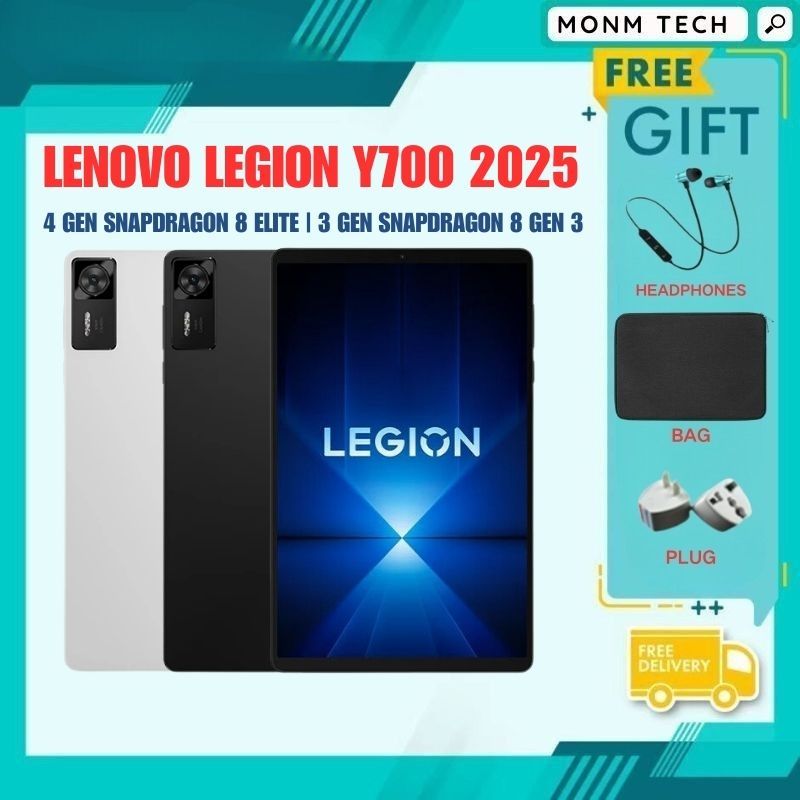 [Ready Stock] Lenovo Legion Y700 Gen 4 Snapdragon 8 Elite 8.8 inches 3K LCD display 50MP rear ...