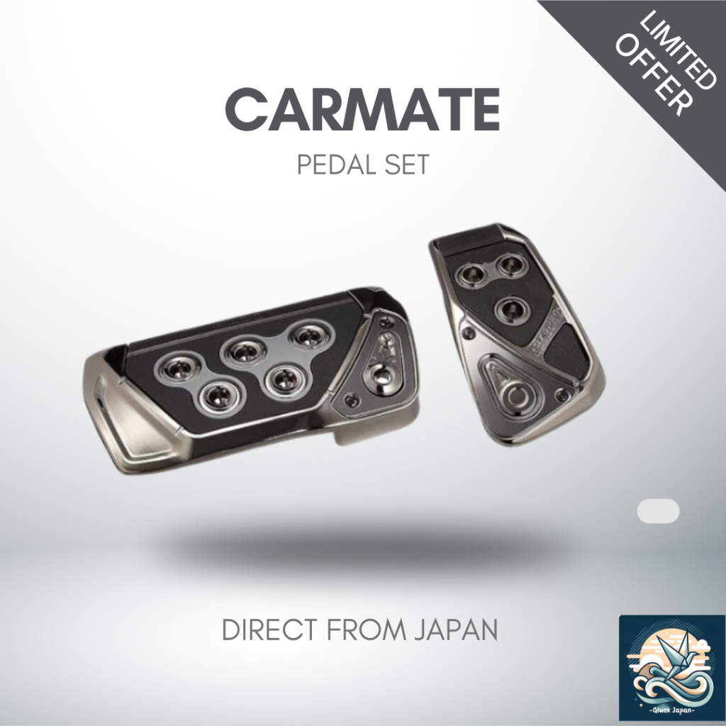 CARMATE RAZO GT SPEC AT-SS Pedal Set - Black, Blue, and Red Options [Direct from Japan] | Shopee ...