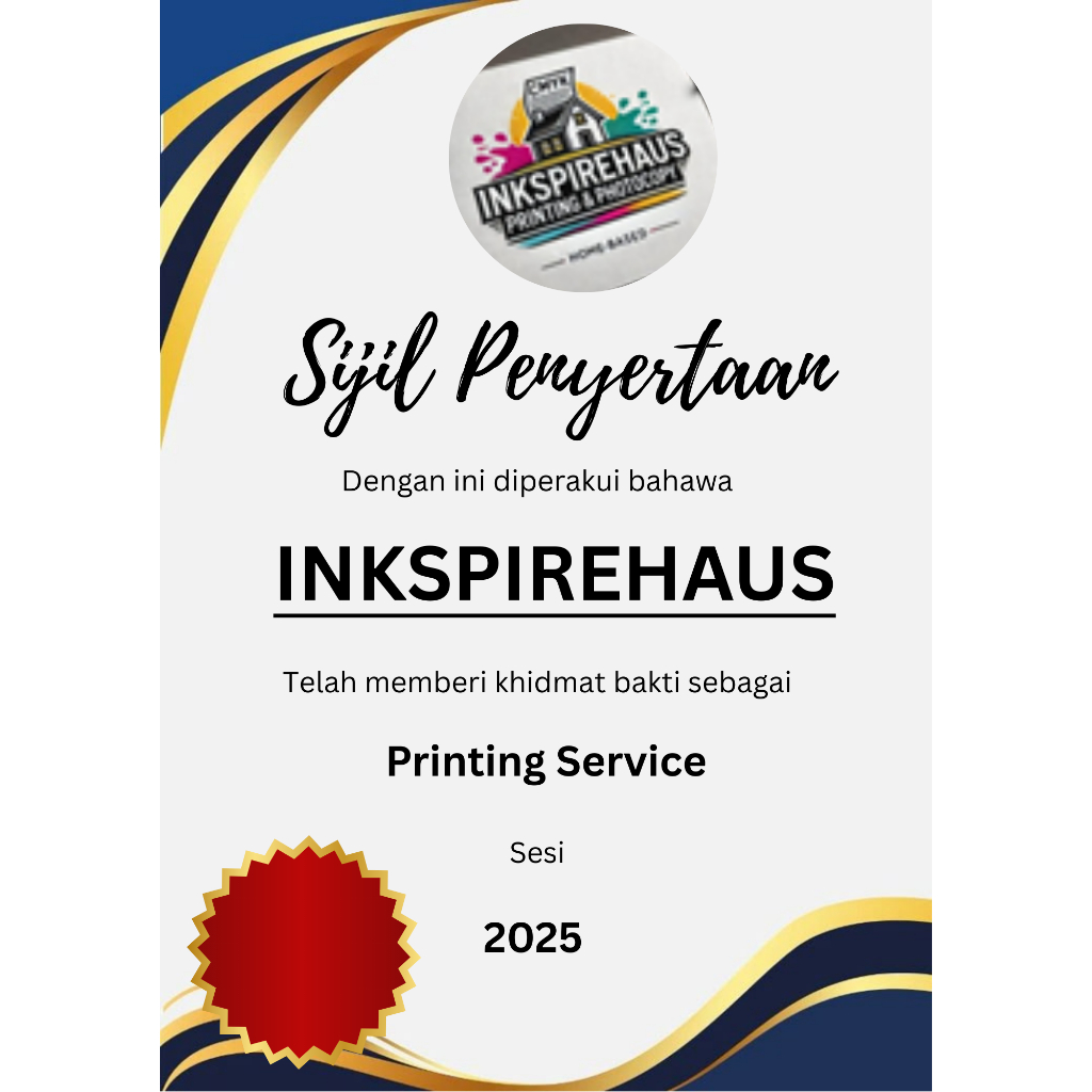 Print Sijil/Certificate MURAH !!! | Shopee Malaysia