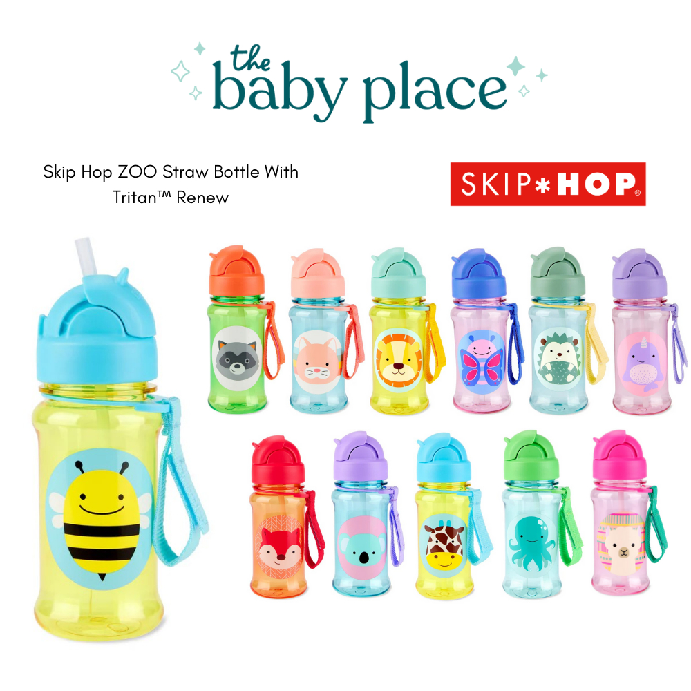 Skip Hop ZOO Straw Bottle With Tritan™ Renew | Shopee Malaysia
