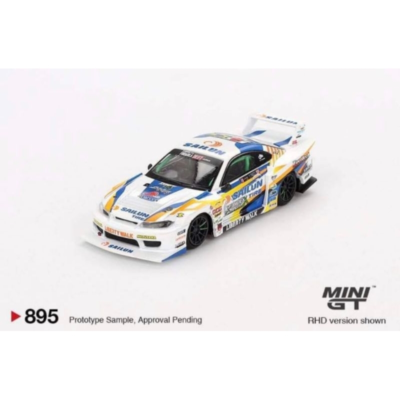 Mini GT ️895 LB-Super Silhouette Nissan S15 Silvia #555 | Shopee Malaysia