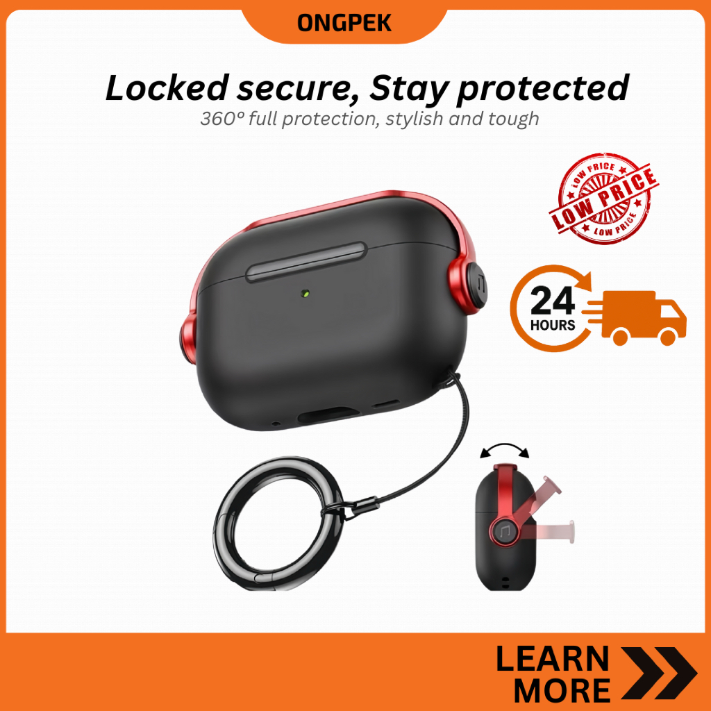 AirPods 1 2 3 4 Pro 2 Bounce Case Full Coverage Protection Impact ...