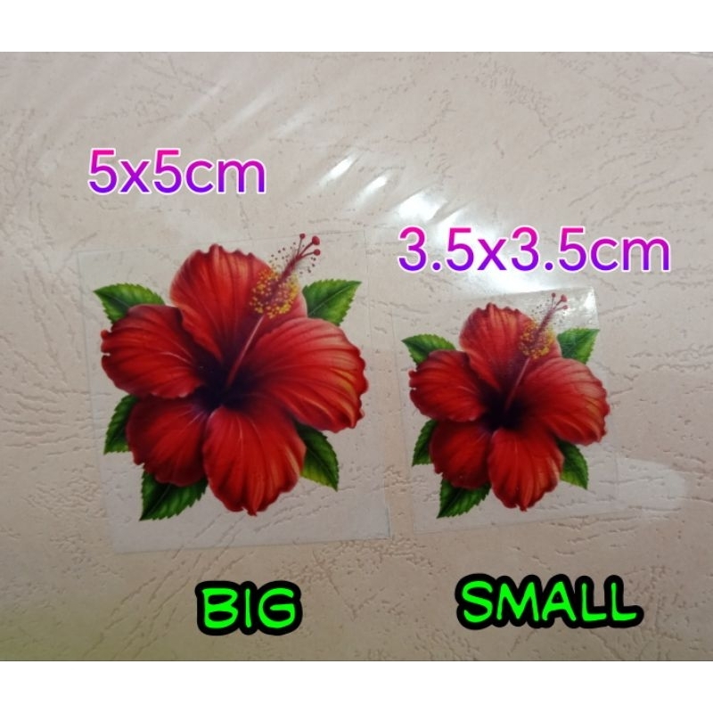 Sticker Bunga Raya, Sticker Pemandangan Bendera Malaysia, Icon ...