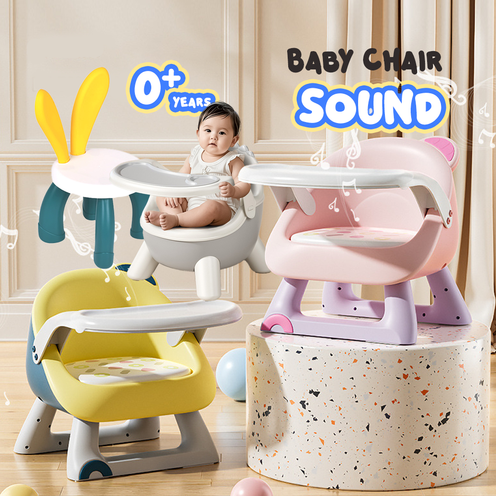 Realeos Rabbit Kids Sound Effect Chair Sofa Stool Learning Chair baby ...