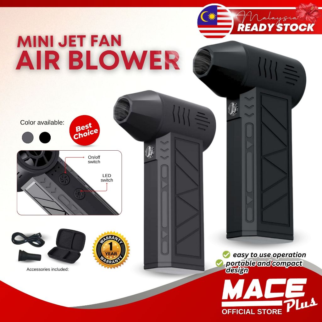 Turbo Fan Mini Air Blower High Speed 130000rpm Turbo Jet Fan Blower ...