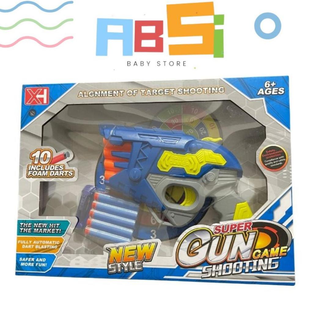 Games & Puzzles Target Practice Set - Soft Bullet Gun with Safe Foam Darts | Shopee Malaysia
