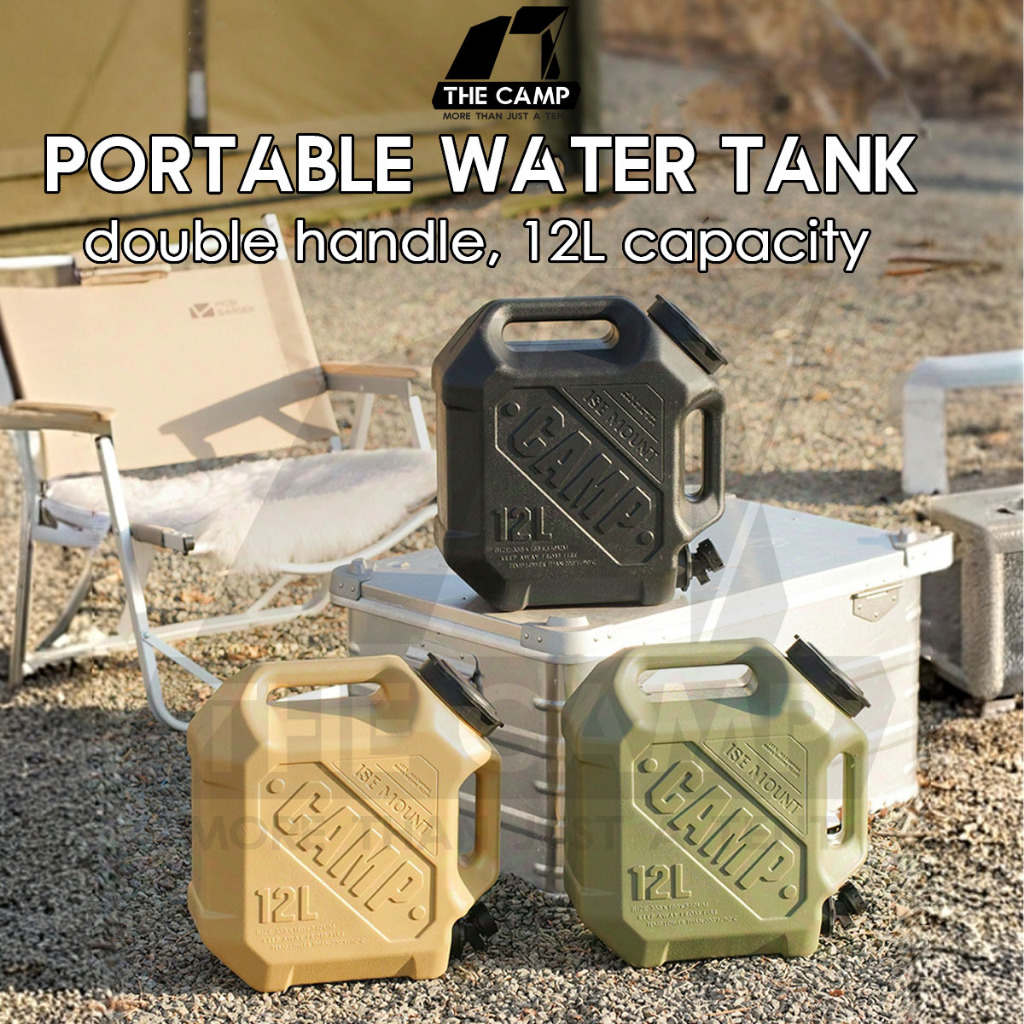 Ise Mount 12L Water Tank Bucket Double Handle Portable Container Water ...