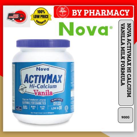 NOVA ACTIVMAX HI CALCIUM MILK POWDER VANILLA 900G | Shopee Malaysia