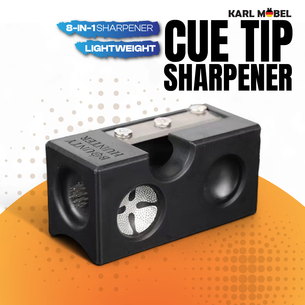 Cue Sharpener Cue tip repair tool 8-in-1 Tool Portable Cue Tip ...