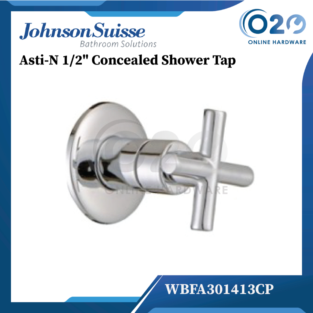 Johnson Suisse Asti-N ½" Concealed Shower Tap Shower Tap Pili Air ...