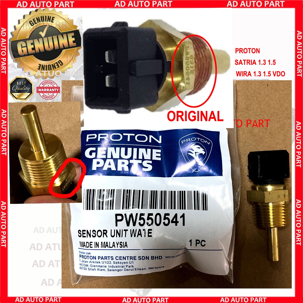 NEW#TEMPERATURE SWITCH SENSOR PROTON WIRA 1.3 1.5 VDO,WIRA 1.3 1.5 MMC ...