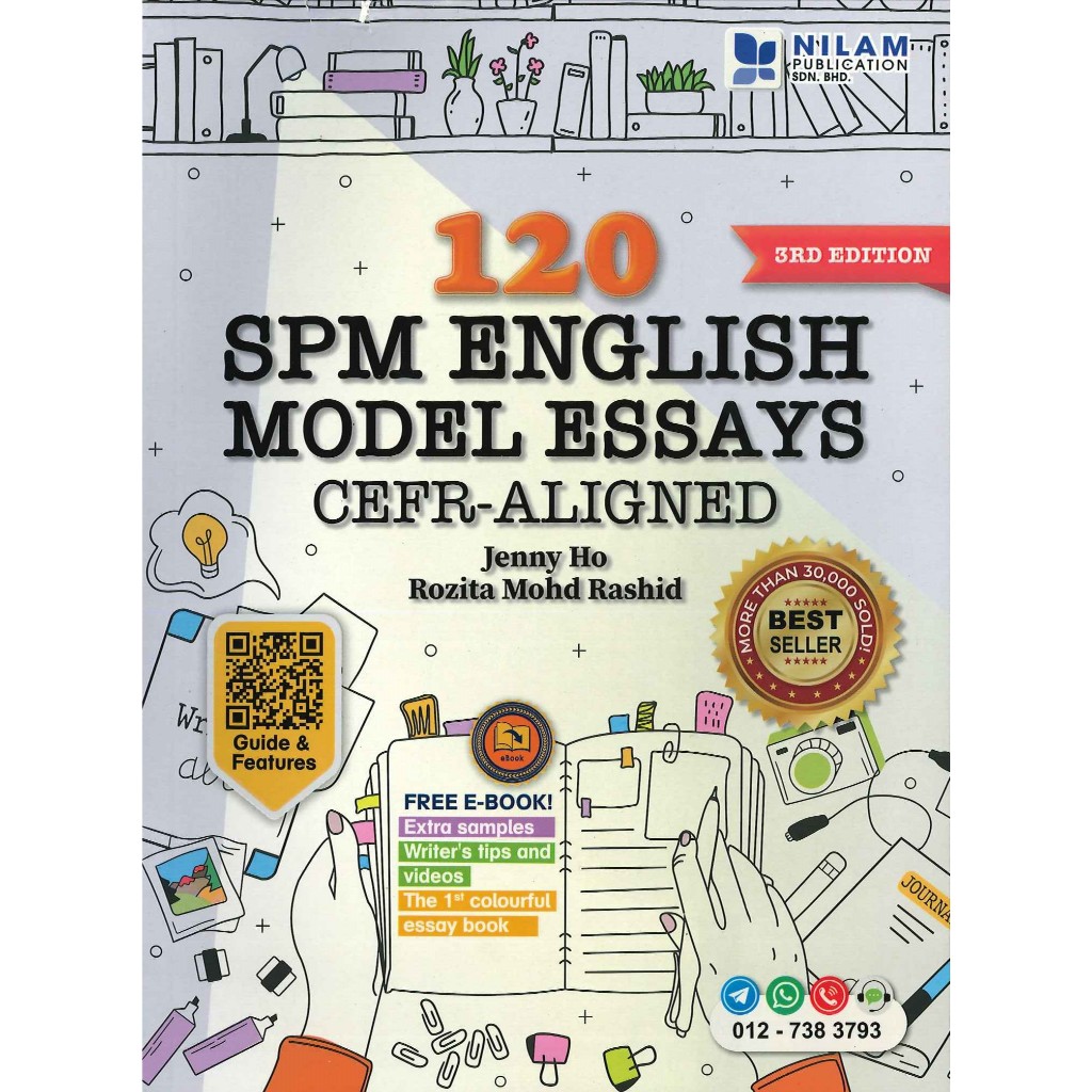 120 Spm English Model Essays Cefr Aligned 3rd Edition Shopee Malaysia