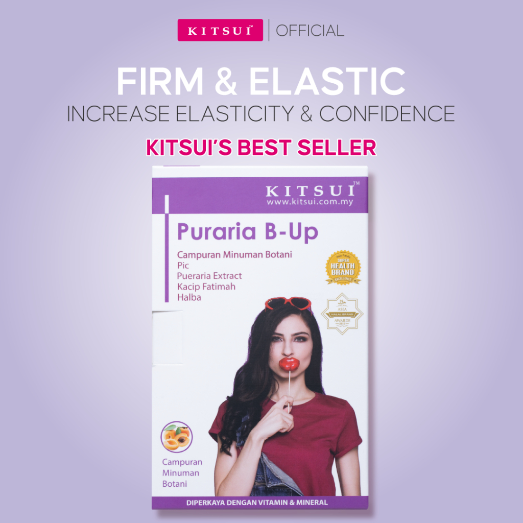 KITSUI Puraria B UP | 15's x 15g - Minuman Botani Halal | Nutrisi ...
