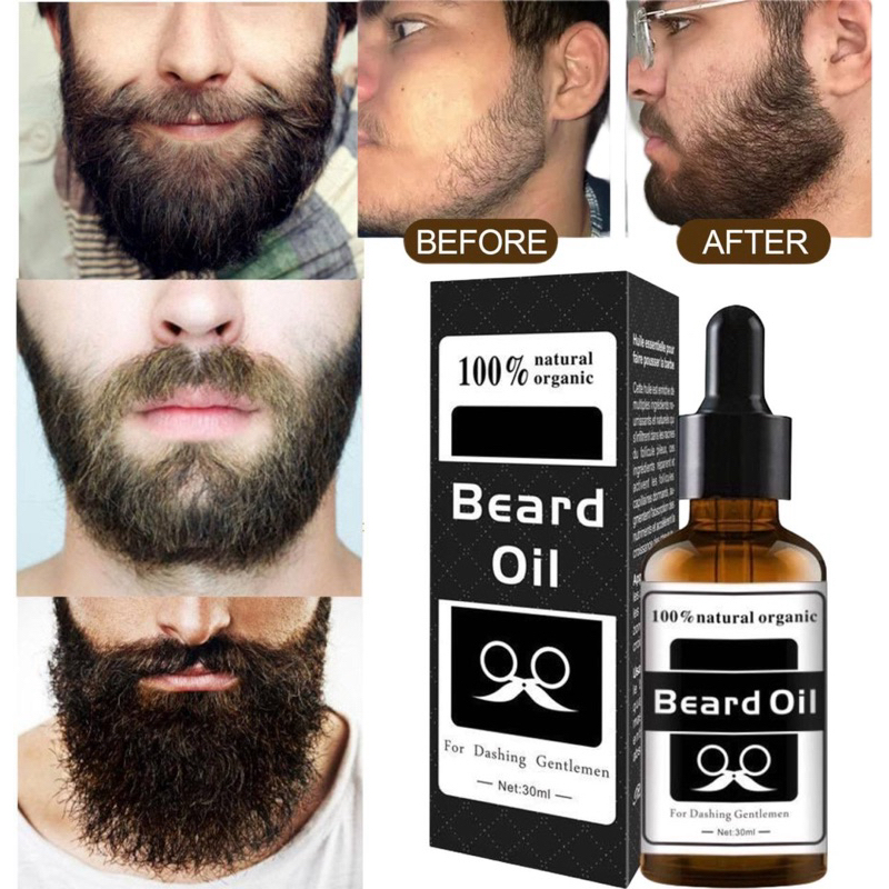 BEARD OIL 30Ml Pelebat rambut Bulu Misai Dada Janggut Ketiak Kaki ...