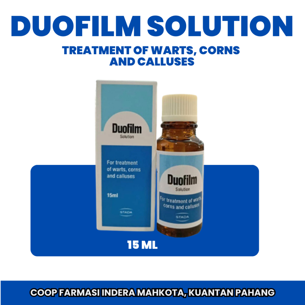 DUOFILM SOLUTION 15ML (FOR TREATMENT WARTS) | Shopee Malaysia