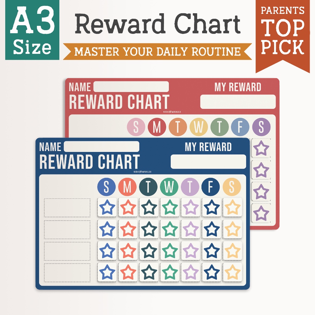 Bramble – Reward Chart for Kids | Reward Tracker | Visual Behaviour ...