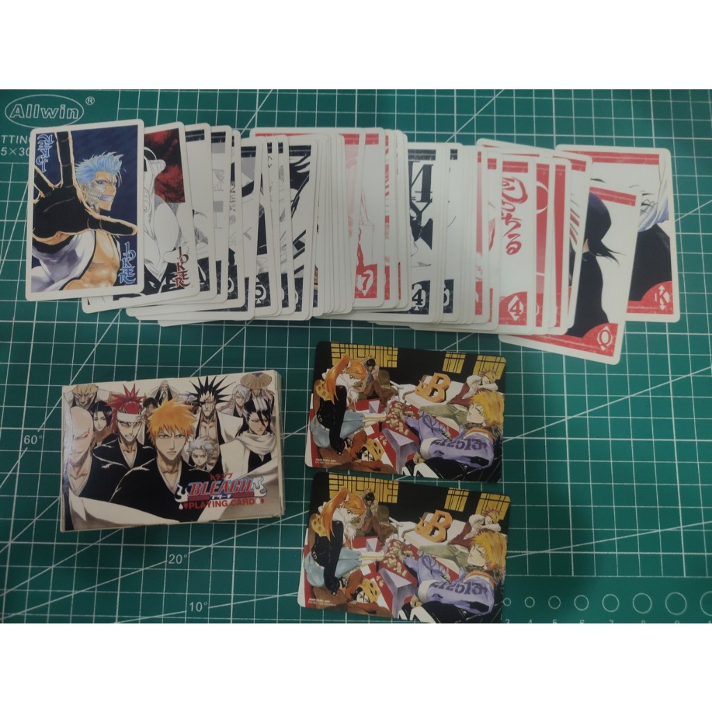BLEACH Playing Cards – Jump Festa 2007 Exclusive by Tite Kubo | Shopee ...