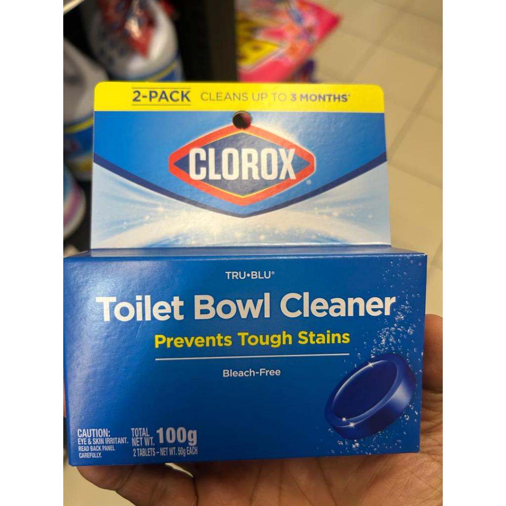 Clorox Tru-Blu Toilet Bowl Cleaner Pencuci Mangkuk Tandas Prevents ...