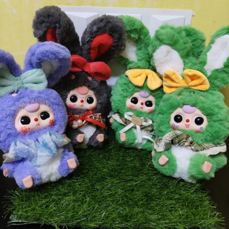 (Confirmed box) Baby Three - Lilyrabbit Town V2 Plush Blind Box - Black ...