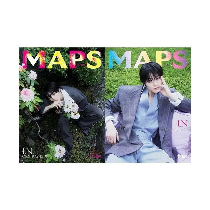 Pre-Order | MAPS Korea Magazine (Stray Kids I.N) - June 2025 | Shopee ...