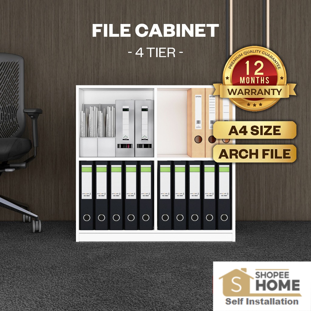 Kabinet Fail Pejabat 4 Tingkat/Office File Cabinet 4 Tier my-com/A4 ...