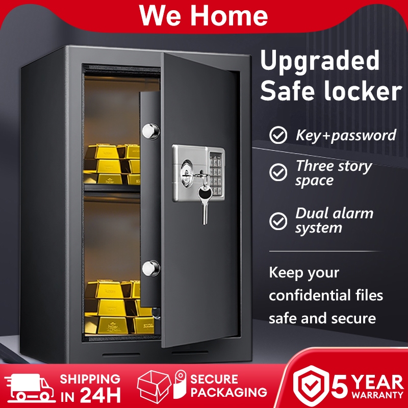 Safety Box Heavy Premium Safety Box Home Office Hotel Metal Security ...