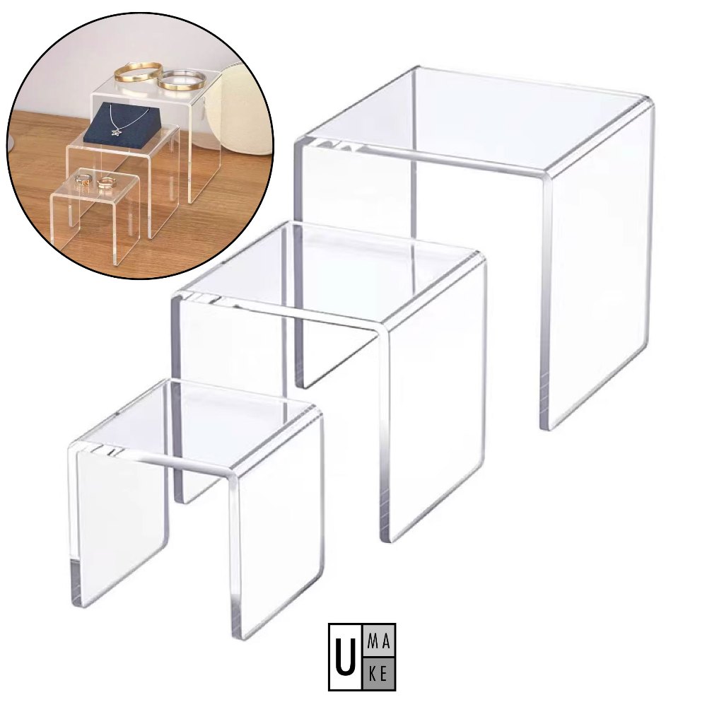 UMAKE Acrylic U Shape Display Stand/ Organizer/ Product Display ...