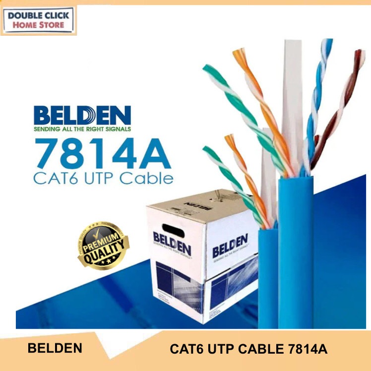 Belden 7814A 24AWG CAT6 UTP Cable Network Cable CCTV Cable (305M ...