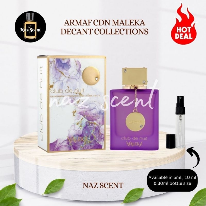 Armaf CDN Maleka Decant Collection | Shopee Malaysia