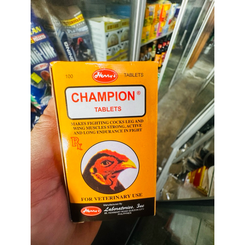 Champion Tablet (100 tablets) | Shopee Malaysia