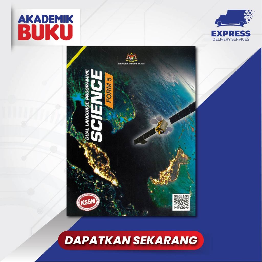 AKADEMIK BUKU SASBADI TEXT BOOK DLP SCIENCE FORM 5 9789837719392 ...