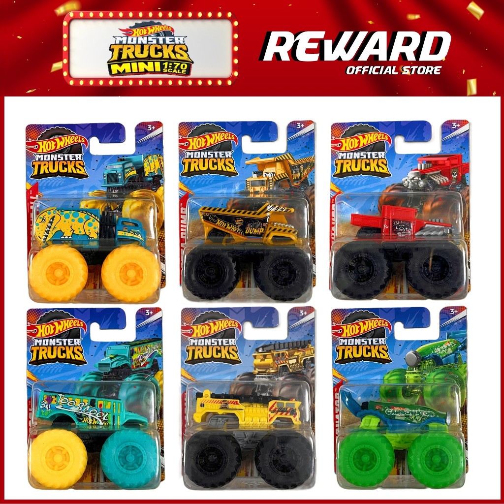 Mattel Hot Wheels Monster Trucks Mini 1:70 /Hotwheels Gift Kids ...