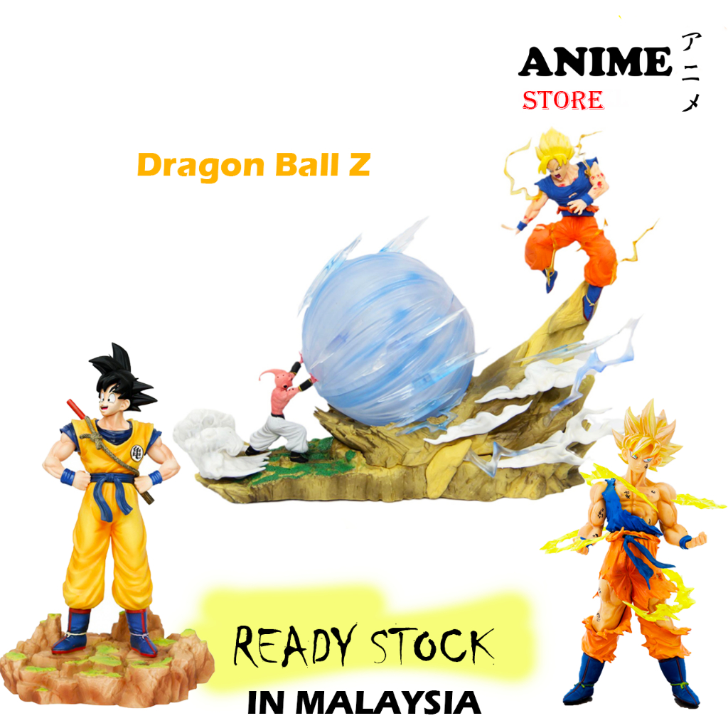 Dragon Ball Z Super Saiyan Son Goku Vegeta Trunks Action Figure ...