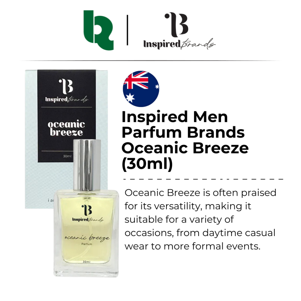 Inspired Men Parfum Brands Oceanic Breeze (30ml) | Shopee Malaysia