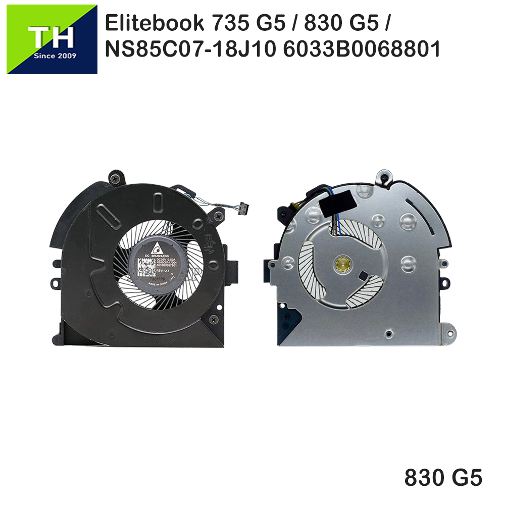 HP Elitebook 735 G5 830 G5 NS85C07-18J10 DFS481305MC0T EG75050S1-C040 ...