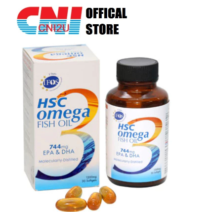 CNI EPA & DHA HSC Omega-3 Fish Oil (744mg) | Shopee Malaysia