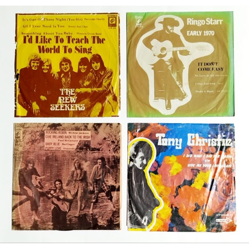 EP VARIOUS ARTISTS VINYL PIRING HITAM RECORD 7 INCH | Shopee Malaysia
