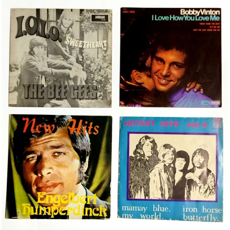 EP VARIOUS ARTISTS VINYL PIRING HITAM RECORD 7 INCH | Shopee Malaysia