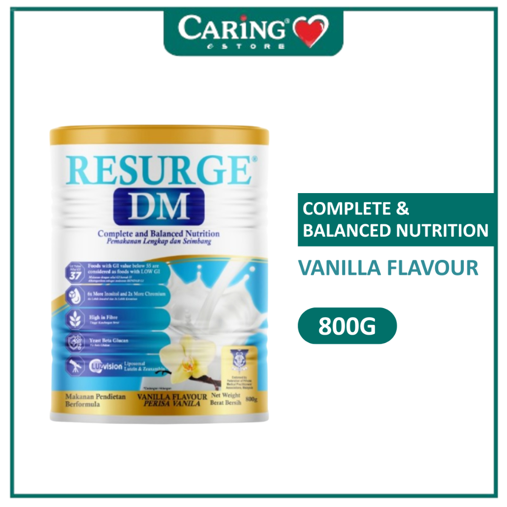 RESURGE DM VANILLA 800G | Complete & Balanced Nutrition | Shopee Malaysia
