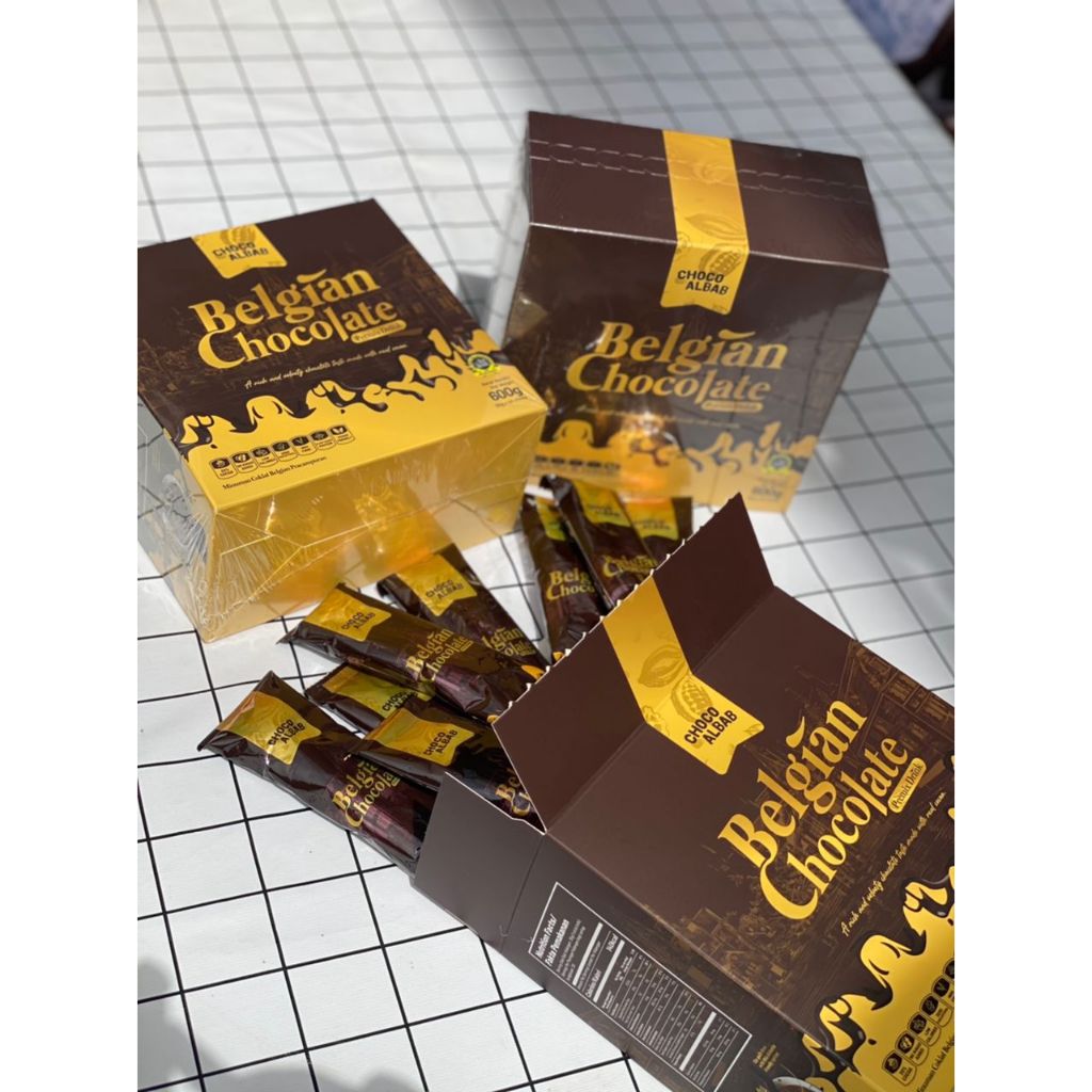(belgian chocolate) 20 sachet | Shopee Malaysia