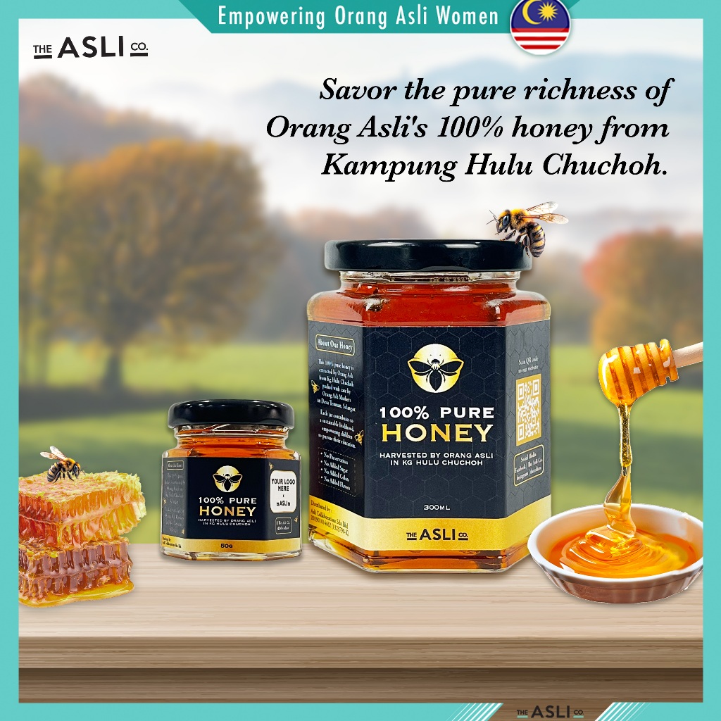 100% MADU lebah asli dari Ladang Kg Orang Asli Chuchoh / original Pure Honey / doorgift ...